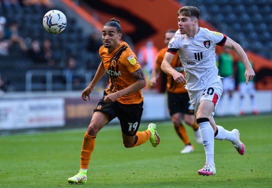 Randell Williams Hull City Leif Davis Editorial Stock Photo - Stock ...