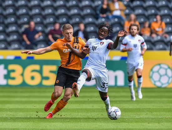 Greg Docherty Hull City Jordan Zemura Editorial Stock Photo - Stock ...