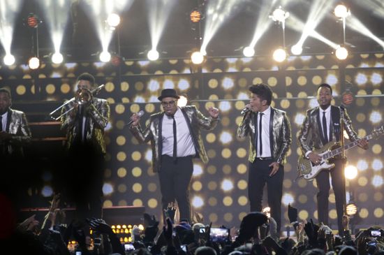 Bruno Mars Red Hot Chili Peppers Editorial Stock Photo - Stock Image ...