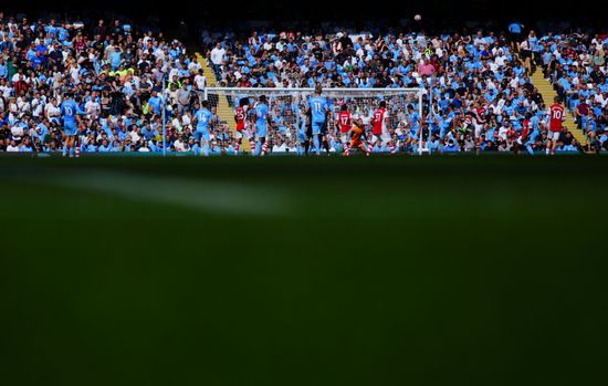 General View Manchester City Attack Arsenal Editorial Stock Photo ...