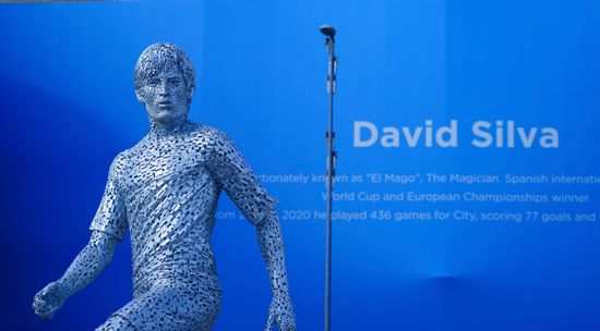 Statue David Silva Editorial Stock Photo - Stock Image | Shutterstock