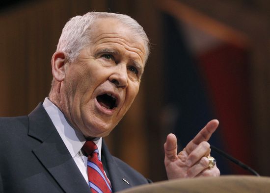 Lieutenant Colonel Oliver North Usmc Ret Editorial Stock Photo - Stock ...