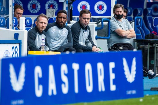Rangers First Team Coach Michael Beale Editorial Stock Photo - Stock ...