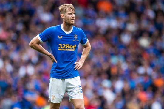 Filip Helander Rangers During Scottish Premiership Editorial Stock ...