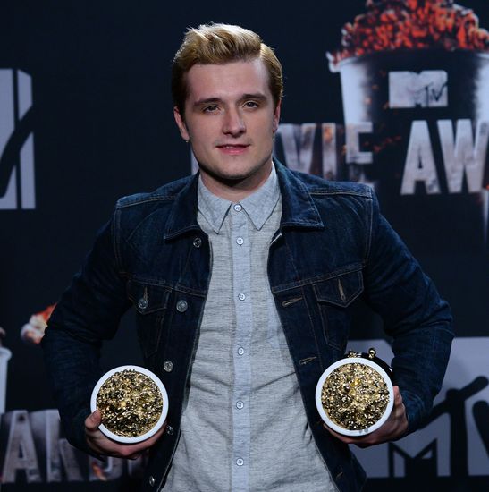 Actor Josh Hutcherson Appears Backstage Award Editorial Stock Photo ...