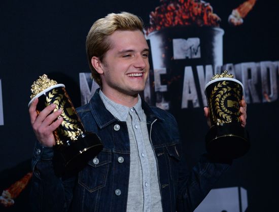 Actor Josh Hutcherson Appears Backstage Award Editorial Stock Photo ...