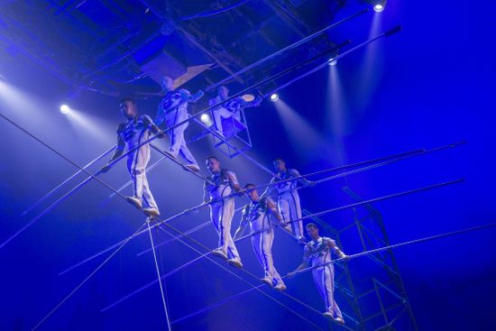 Gerlings Perform During Show Entitled Knie Editorial Stock Photo ...