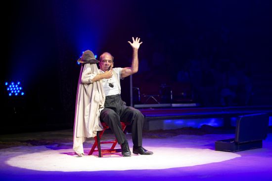 Mime Peter Shub Performs During Show Editorial Stock Photo - Stock ...