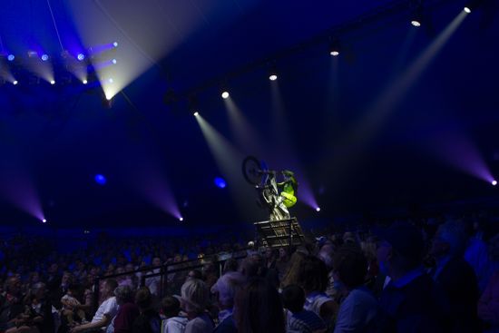 Mad Flying Bikes Perform During Show Editorial Stock Photo - Stock ...