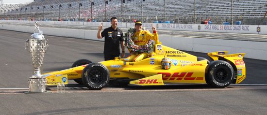 Ryan Hunter Reay Team Owner Michael Editorial Stock Photo - Stock Image ...