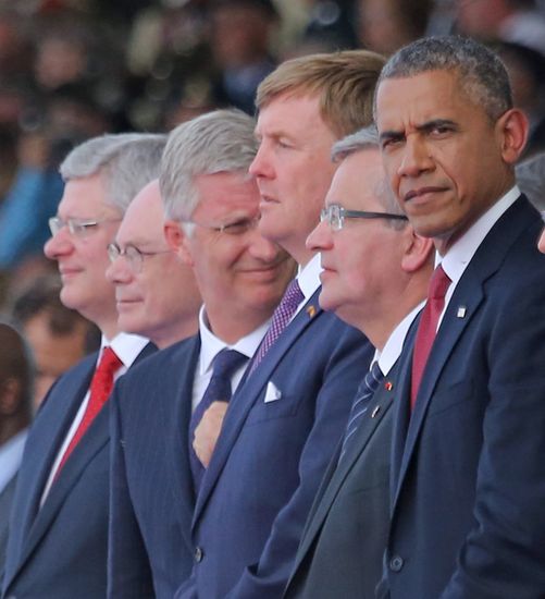 Us President Barack Obama R Stands Editorial Stock Photo - Stock Image ...