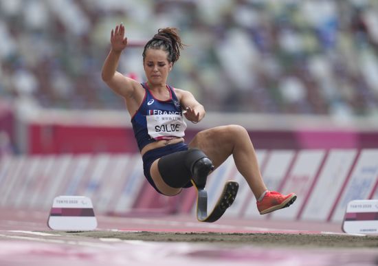 Typhaine Solde France Long Jump During Editorial Stock Photo - Stock ...
