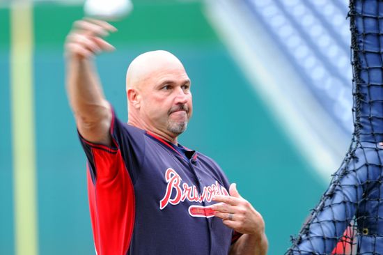 Atlanta Braves Manager Fredi Gonzalez 33 Editorial Stock Photo - Stock ...