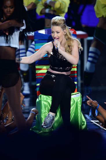 Australian Rap Singer Iggy Azalea Performs Editorial Stock Photo ...