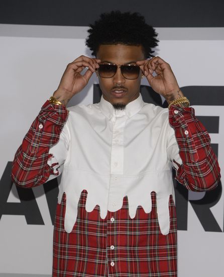 Singer August Alsina Appears Backstage After Editorial Stock Photo ...