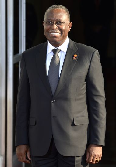 Angolas Prime Minister Manuel Domingos Vicente Editorial Stock Photo ...