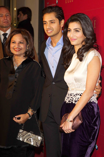 Usha Mittal Son Aditya Mittal Wife Editorial Stock Photo - Stock Image ...