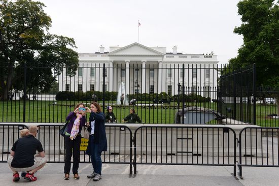 Tourists Take Photos Themselves Father Shows Editorial Stock Photo ...