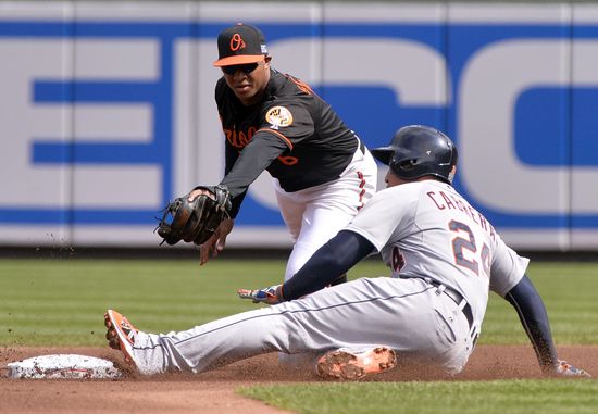 Detroit Tigers Miguel Cabrera R Slides Editorial Stock Photo - Stock ...