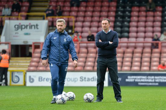 Derek Adams Mark Trueman During Efl Editorial Stock Photo - Stock Image ...