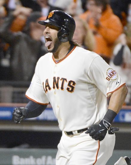 San Francisco Giants Pinch Batter Michael Editorial Stock Photo - Stock ...