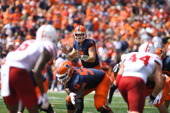 Illinois Fighting Illini Quarterback Artur Sitkowski Editorial Stock ...