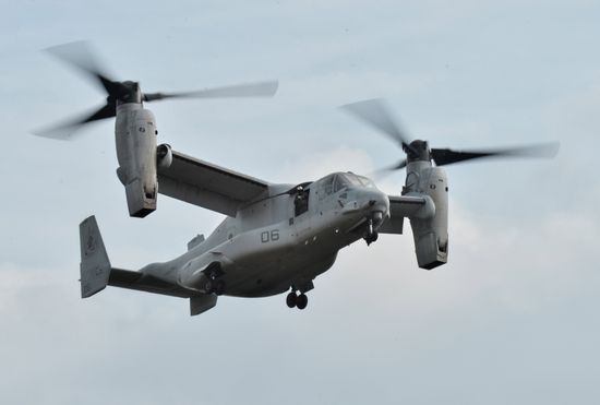 Us Marines Mv22 Osprey Take Part Editorial Stock Photo - Stock Image ...