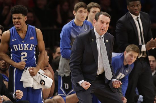 Duke Blue Devils Coach Mike Krzyzewski Editorial Stock Photo - Stock ...
