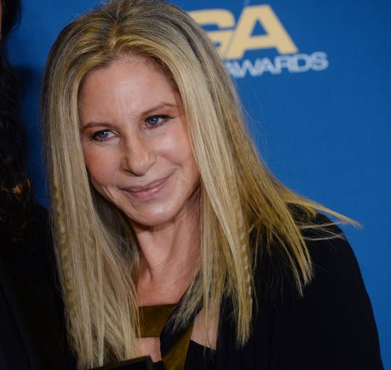 Actress Singer Barbara Streisand Appears Backstage Editorial Stock ...