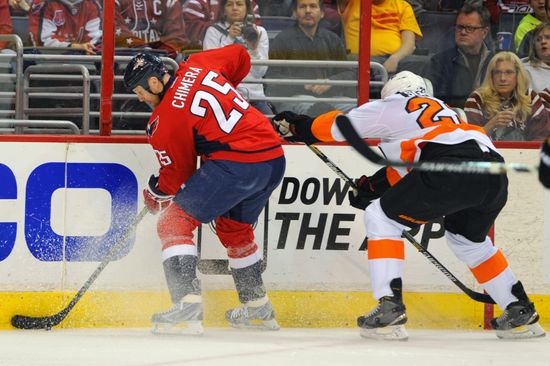 Washington Capitals Left Wing Jason Chimera Editorial Stock Photo ...