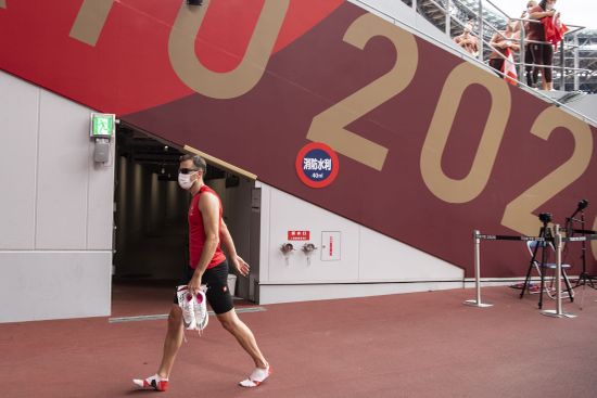 Philipp Handler Switzerland After Mens 100m Editorial Stock Photo ...