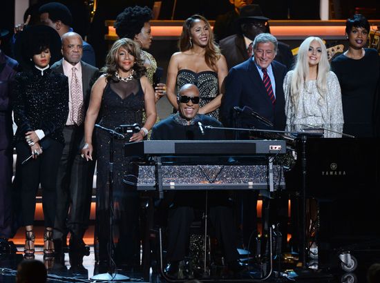 Attendees Including Janelle Monae Berry Gordy Editorial Stock Photo ...