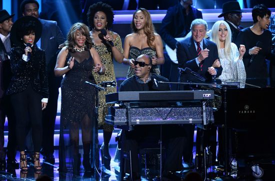 Attendees Including Janelle Monae Berry Gordy Editorial Stock Photo ...