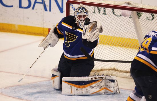 St Louis Blues Goaltender Brian Elliott Editorial Stock Photo - Stock ...