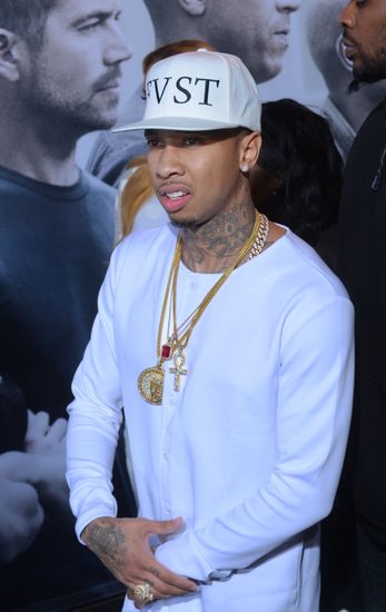 Rap Singer Tyga Attend Premiere Motion Editorial Stock Photo - Stock ...
