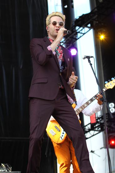 American Singer Mayer Hawthorne Performs During Editorial Stock Photo ...