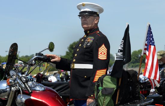 Retired Marine Corps First Sgt Randall Editorial Stock Photo - Stock ...