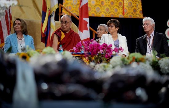 Nancy Pelosi Dalai Lama Valerie Jarrett Editorial Stock Photo - Stock ...