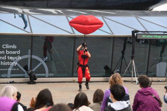 Lips Presented By Puppets Guts Editorial Stock Photo - Stock Image ...