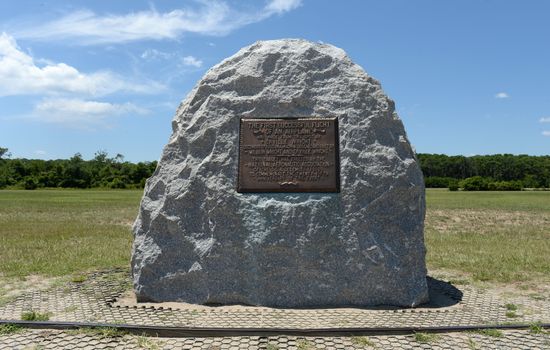 Takeoff Point Marker First Flights Wright Editorial Stock Photo - Stock ...