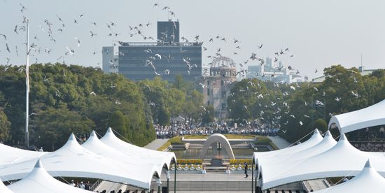 Released Doves Fly During 70th Memorial Editorial Stock Photo - Stock ...