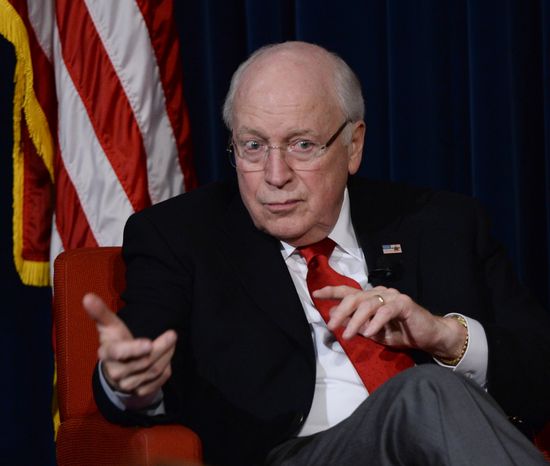 Former Vice President Richard Cheney Discusses Editorial Stock Photo ...