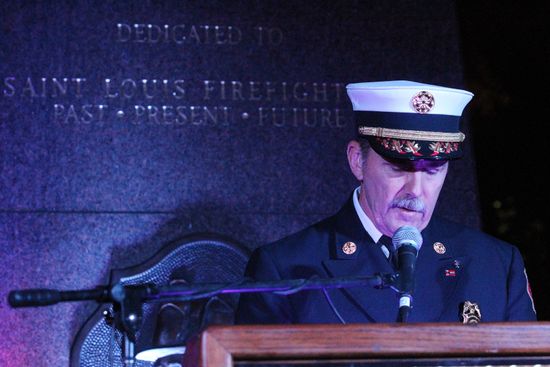 St Louis Fire Chief Dennis Jenkerson Editorial Stock Photo - Stock ...