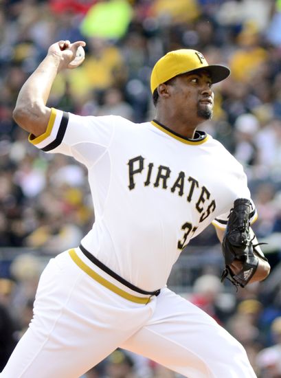 Pittsburgh Pirates Relief Pitcher Arquimedes Caminero Editorial Stock ...