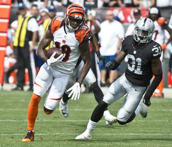 Cincinnati Bengals Aj Green 18 Runs Editorial Stock Photo - Stock Image ...