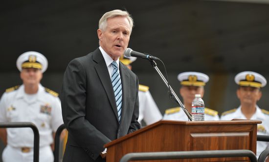 Secretary Us Navy Ray Mabus Speaks Editorial Stock Photo - Stock Image ...