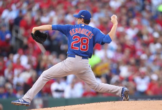 Chicago Cubs Starting Pitcher Kyle Hendricks Editorial Stock Photo ...