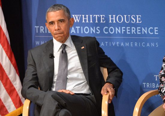 President Barack Obama Participate Panel Discussion Editorial Stock ...