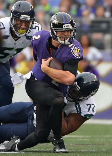 Baltimore Ravens Quarterback Jimmy Clausen 2 Editorial Stock Photo ...