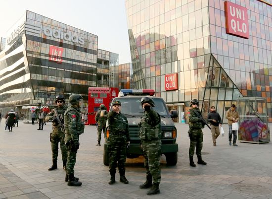 Heavily Armed Paramilitary Urban Commando Units Editorial Stock Photo ...